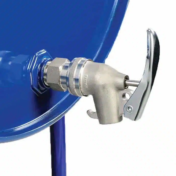 Self Closing Stainless Steel Barrel Tap - Storage N Stuff