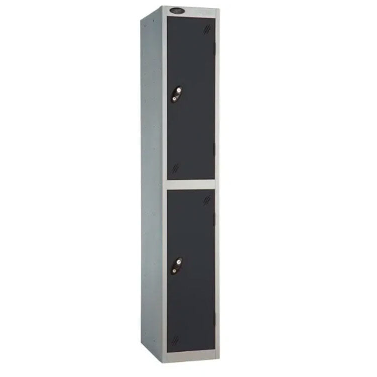 2 Door Steel Locker H 1780 x W 305 x D 305 | Storage Lockers