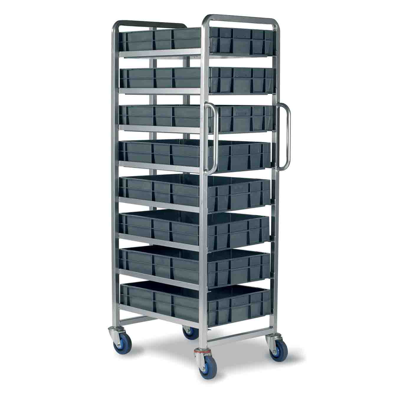 22 Litre Euro Container Tray Trolleys - Storage N Stuff – StorageNStuff