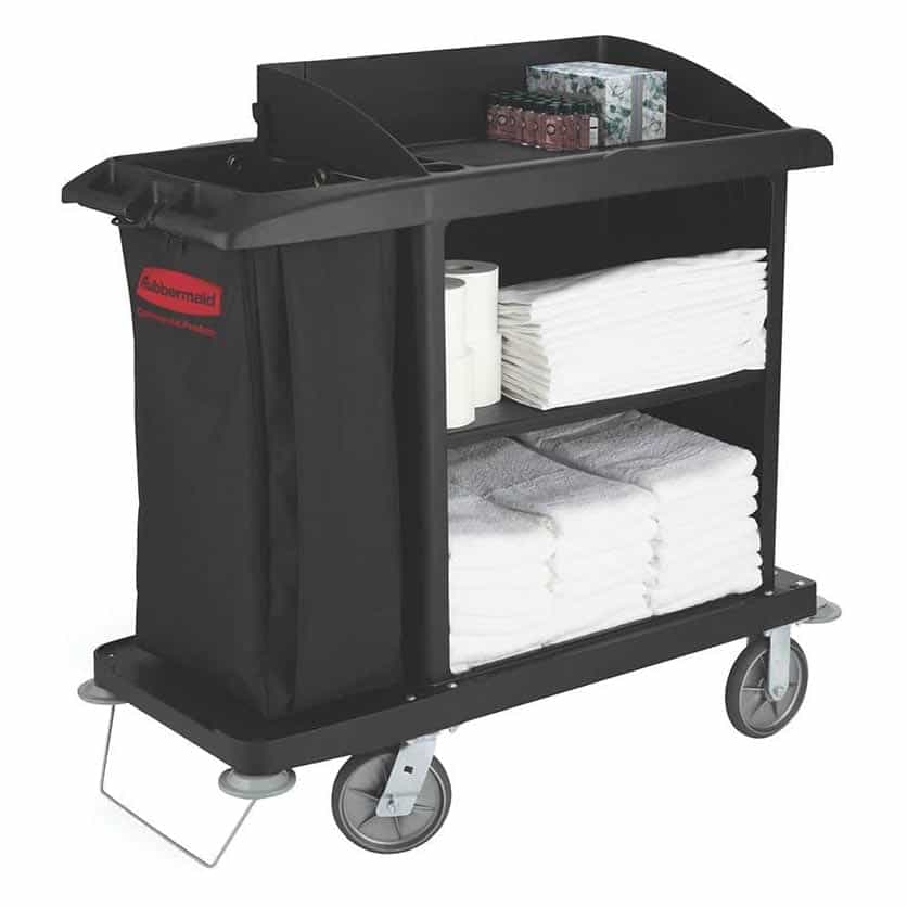 Rubbermaid Medium Housekeeping Cart - Storage N Stuff