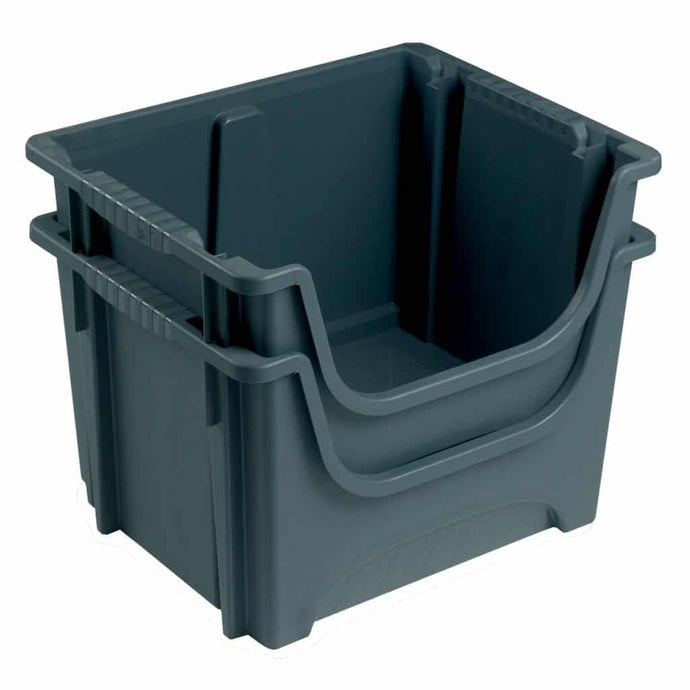 Eco-Rax Shelving with Space Bin Containers - Storage N Stuff